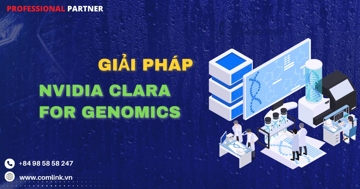 Nvidia Clara for Genomics giúp hiển thị dữ liệu gen phức tạp