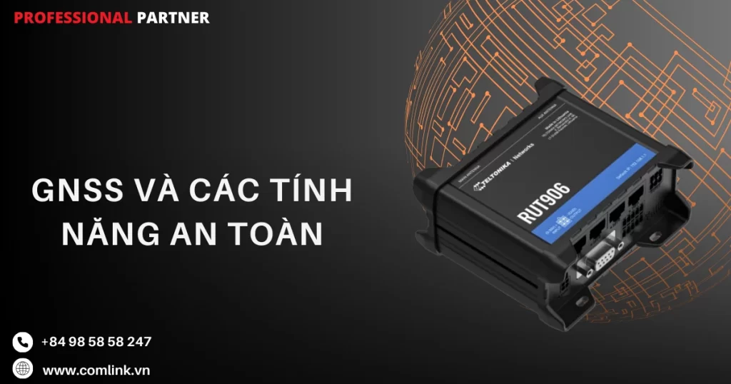 Router RUT906 Teltonika nối tiếp đôi tích hợp khả năng GNSS