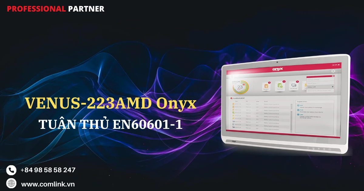 VENUS-223AMD Onyx thiết kế nhẹ nắp sau bằng hợp kim Magie